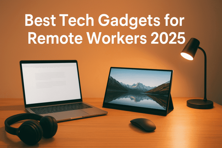 Best Tech Gadgets for Remote Workers 2025 | Top Picks